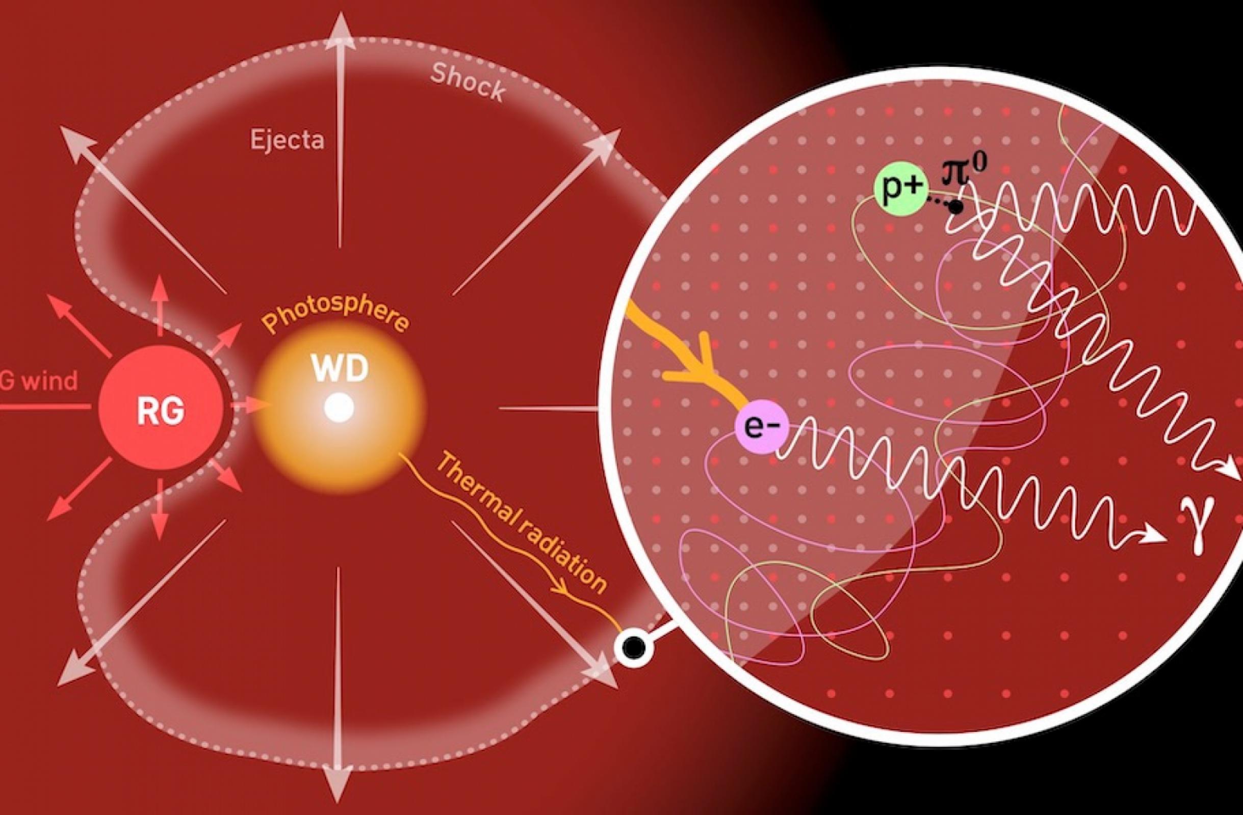 RS OPHIUCHI: ACELERACIÓN HADRÓNICA EN LA PRIMERA NOVA DE MUY ALTAS ...