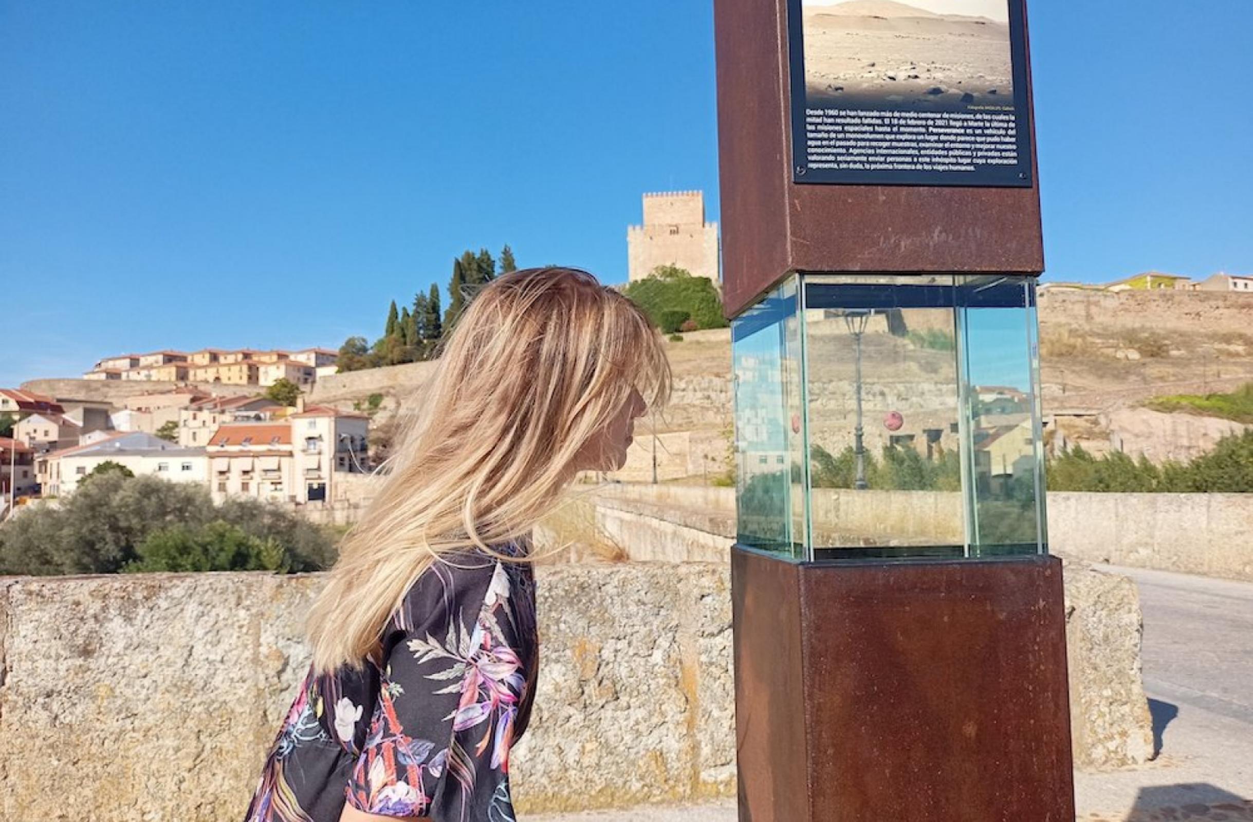 Sistema solar a escala en Ciudad Rodrigo | Sociedad española de astronomía